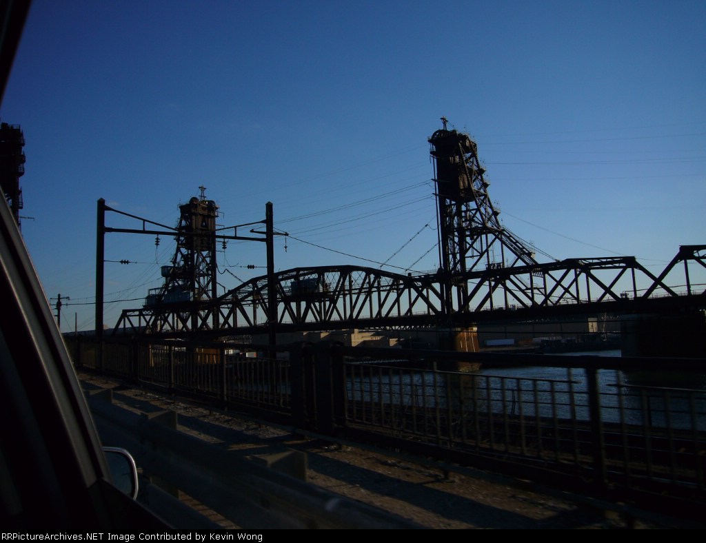 PATH's Hackensack River lift bridge