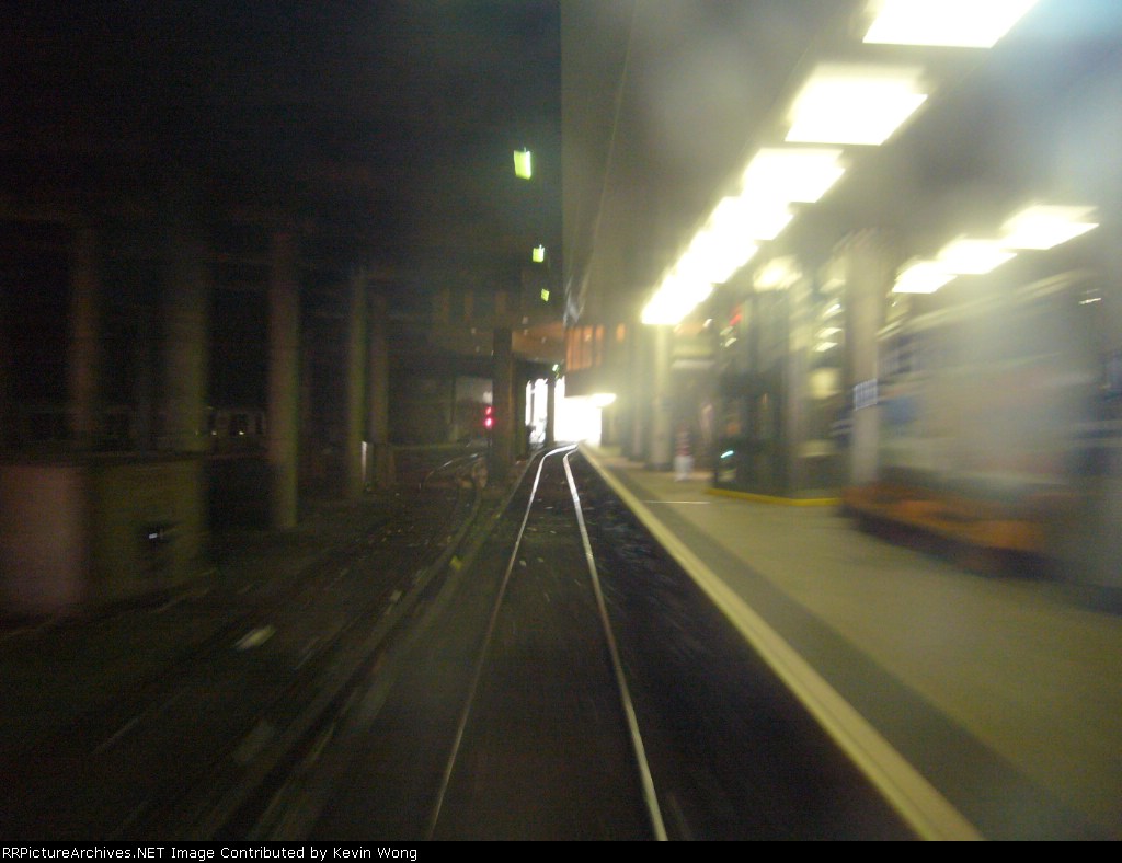 Departing Journal Square westbound toward Newark