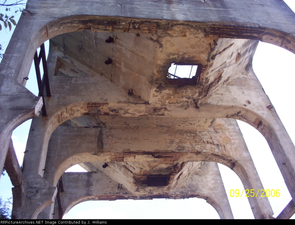 Bottom of coal tower