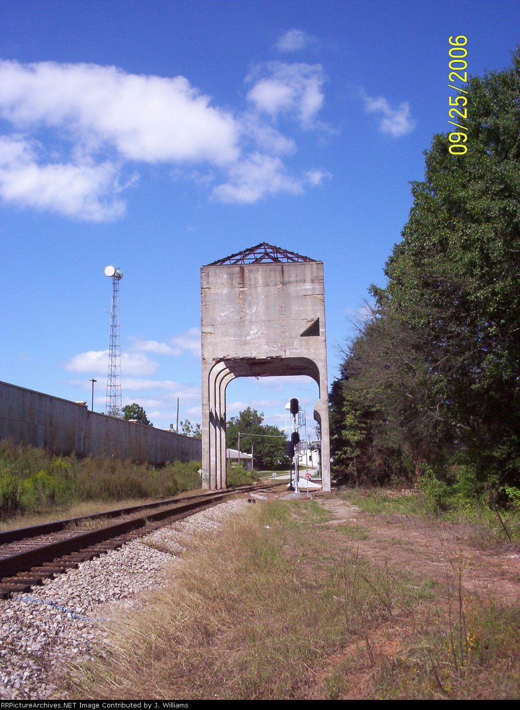 CSX Northbound view of coal tower