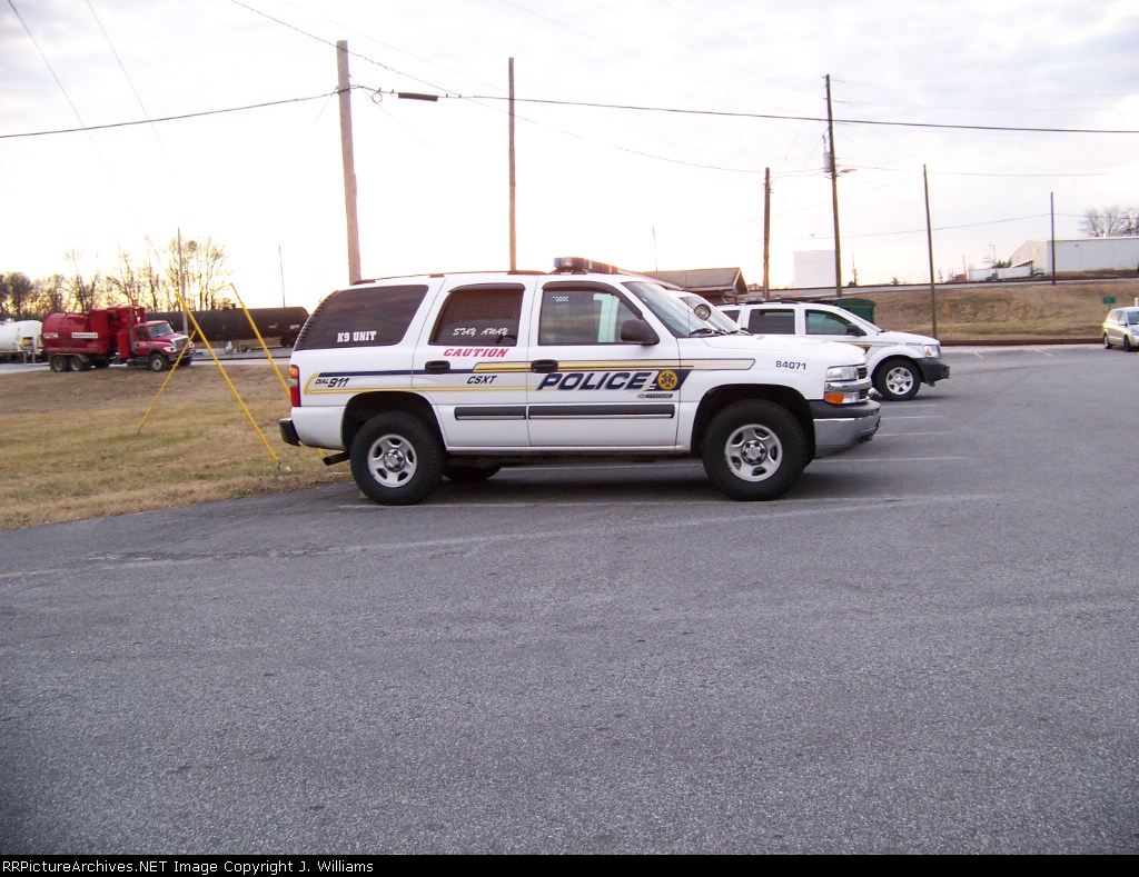 CSX RR K9 Police