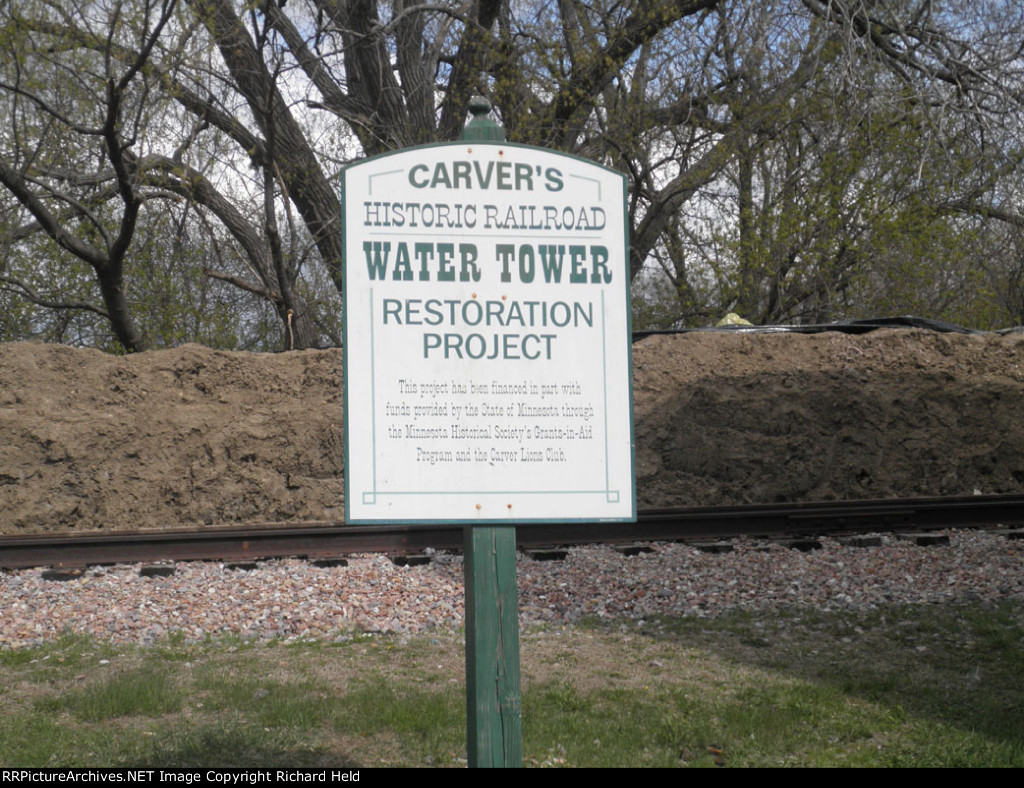 Water Tank Sign