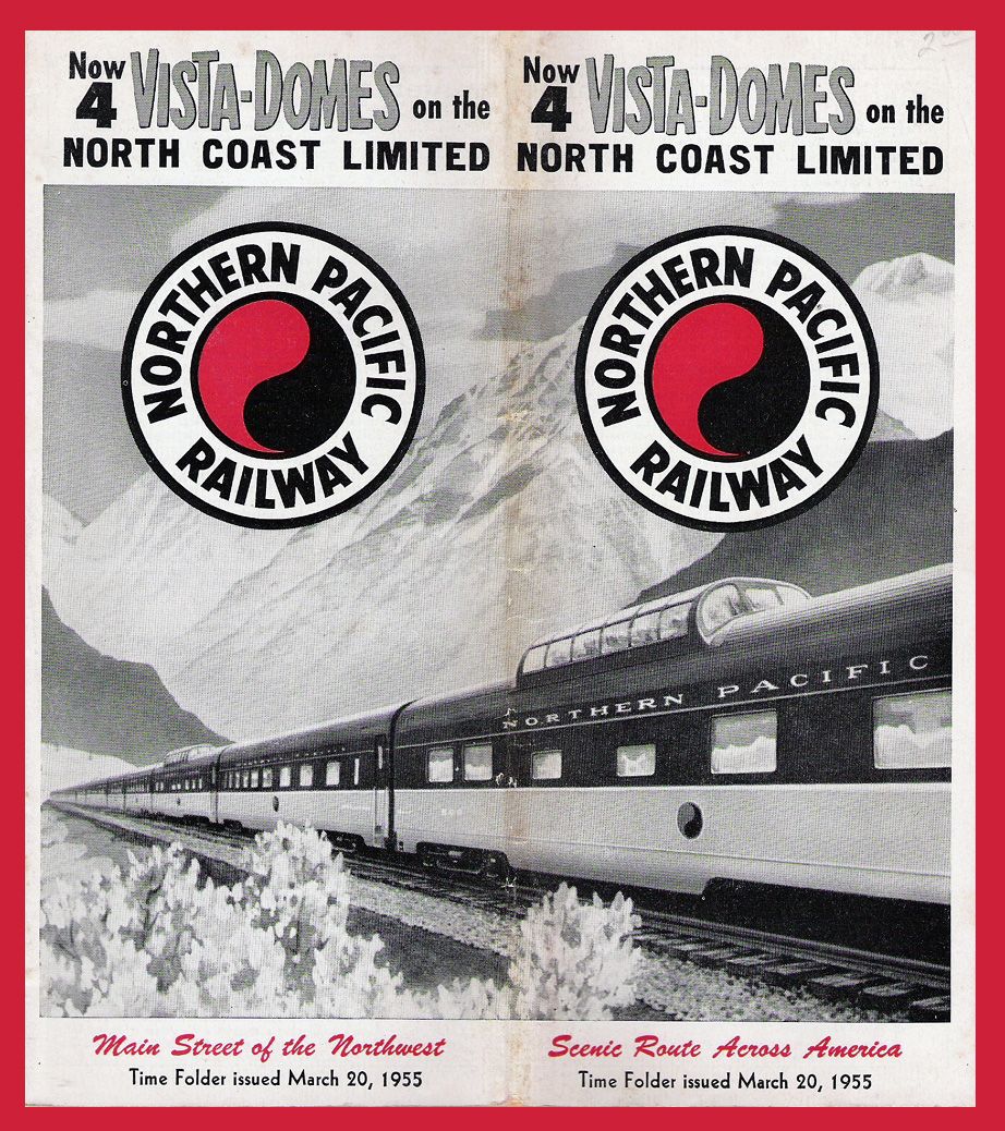 1955 NP Timetable Cover