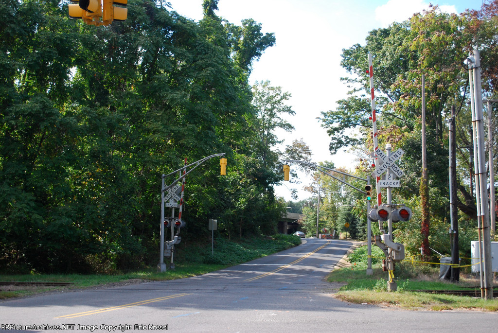 West Front St Crossing US Navy Earle Railroad