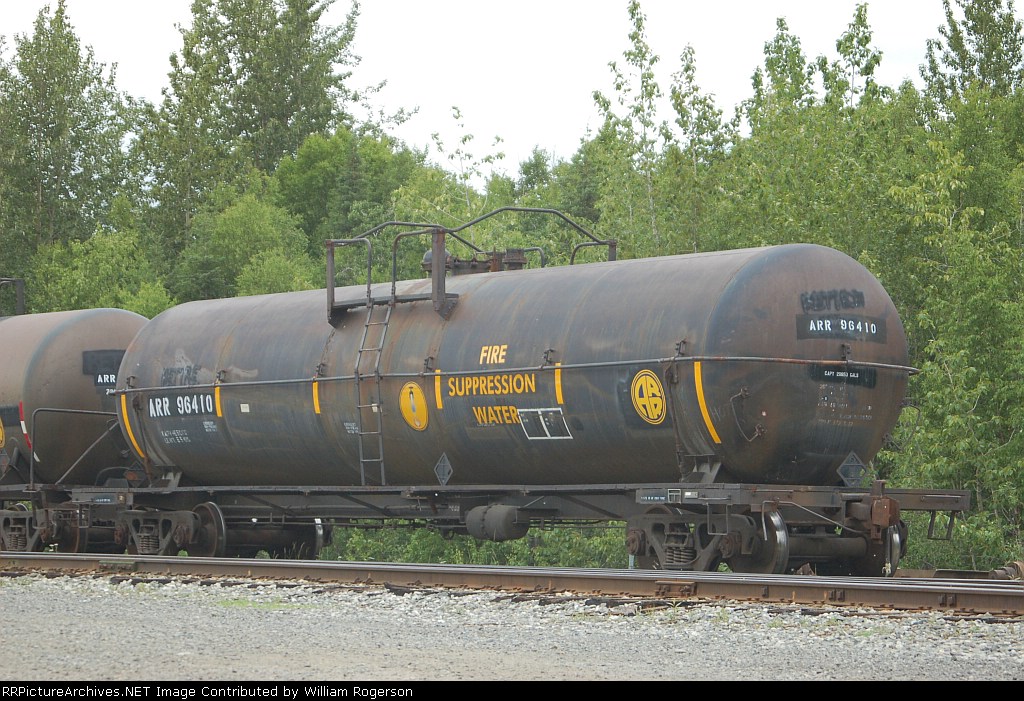 Alaska Railroad (ARR) Fire Suppression Water Tank Car No. 96410