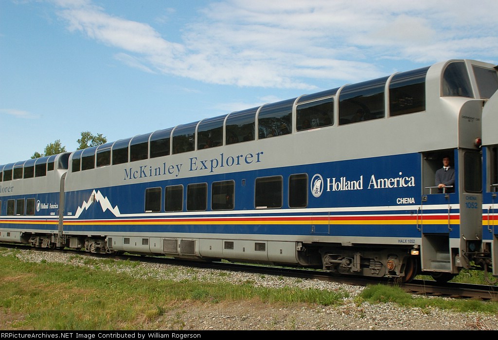 Holland America Lines (HALX) Ultradome Car No. 1052 "Chena"