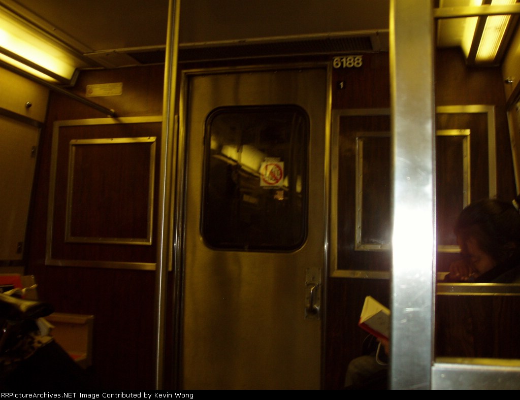 R46 car (6188) interior