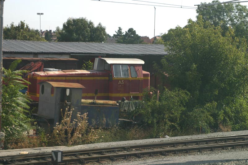 Austrian Switcher Along Airport Spur