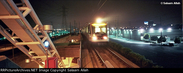 LACMTA Green Line light rail transit system Los Angeles County Ca