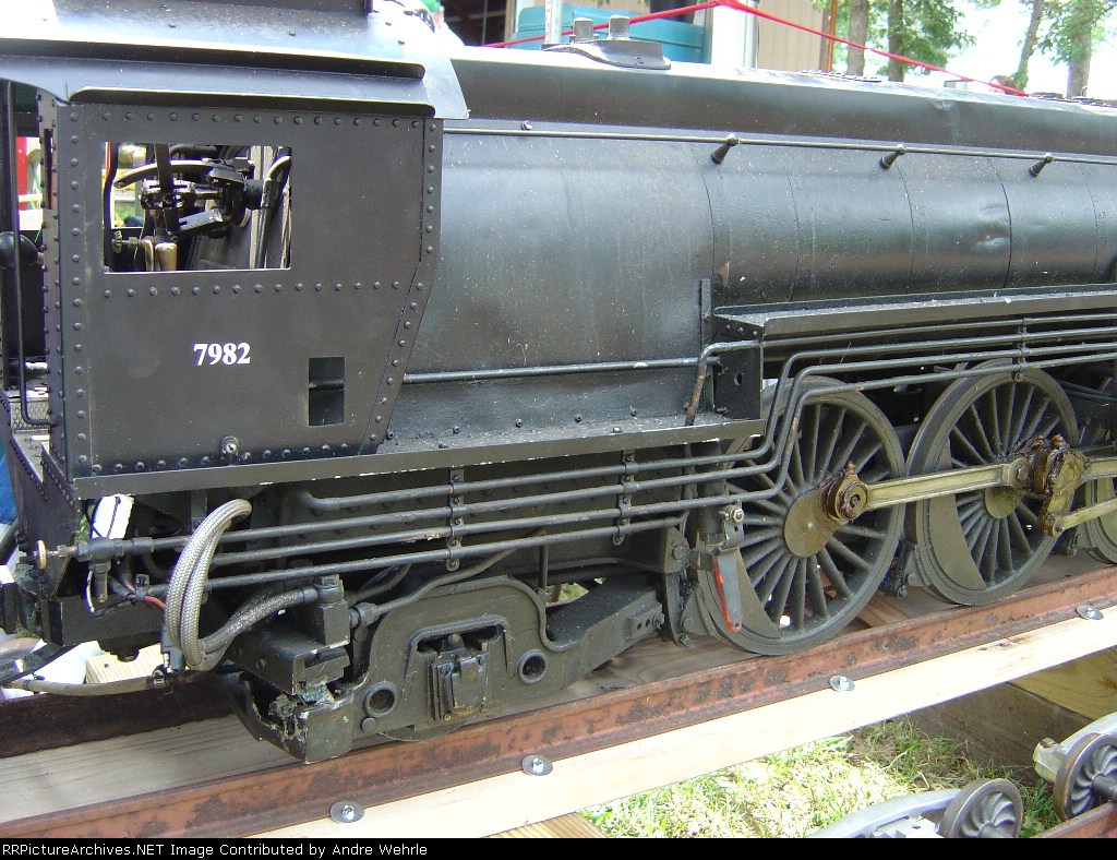 7.5" gauge SP 7982 cab and firebox