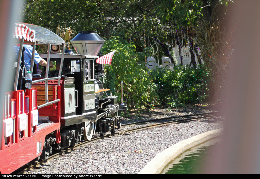 Emerson Zooline #49 "Charlton Tandy" pulling our train