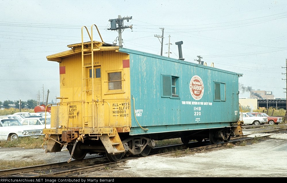 IHB Caboose #220 in Norpaul Yard