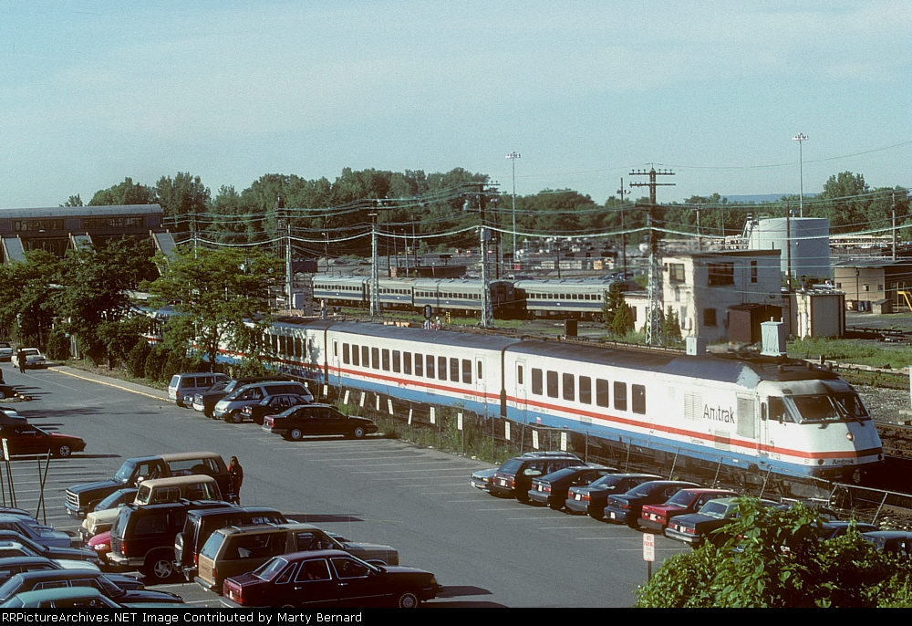 Amtrak Rohr Turboliner as NB Train 243