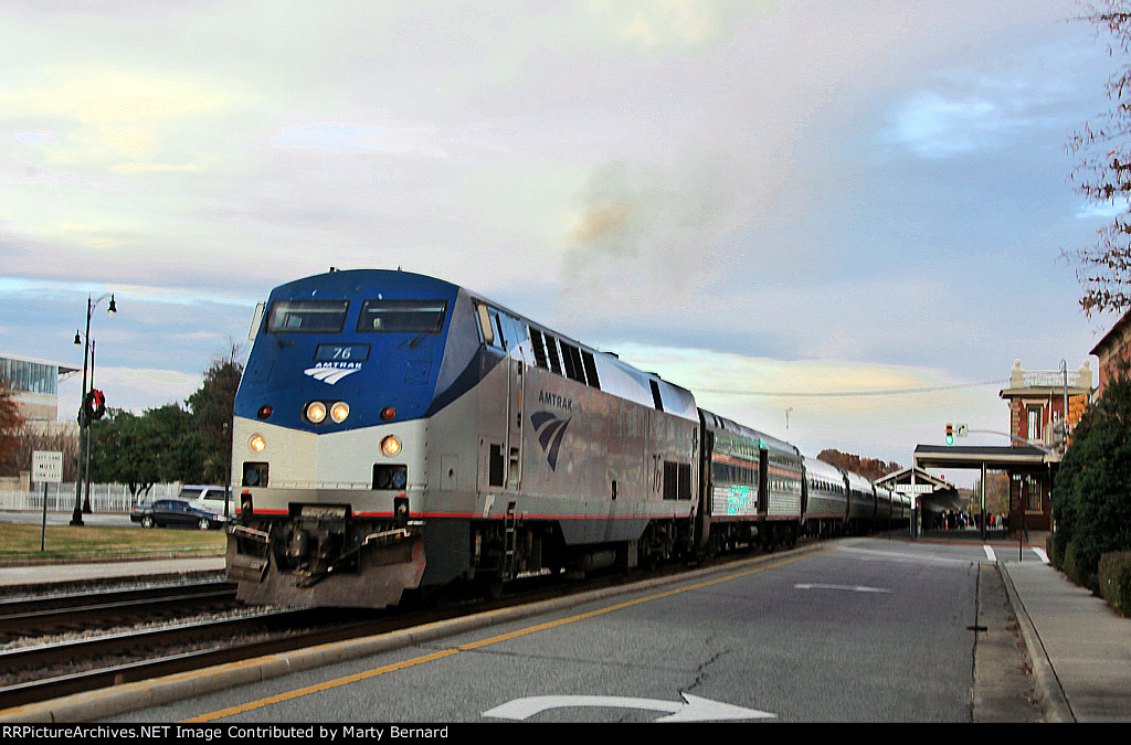 Amtrak 76 With Train 89, The Palmetto