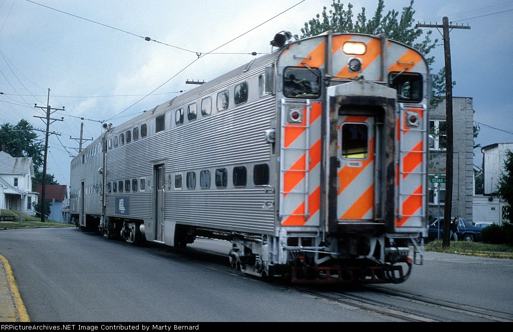 METRA Cab Car 8221, South Shore Tr 117