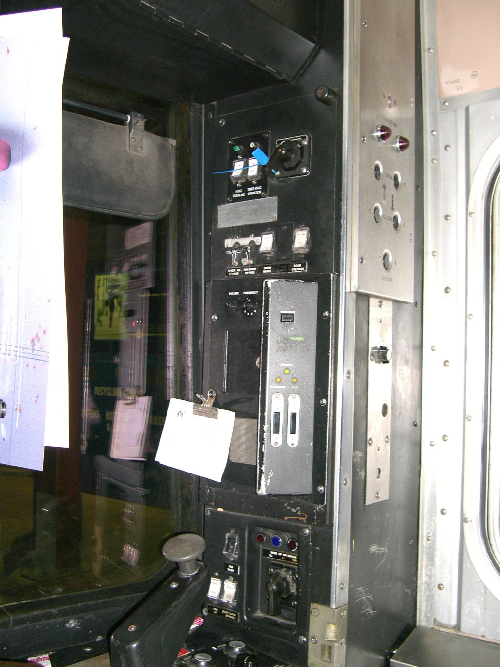 Inside The Cab Of A Metro-North Cab Car