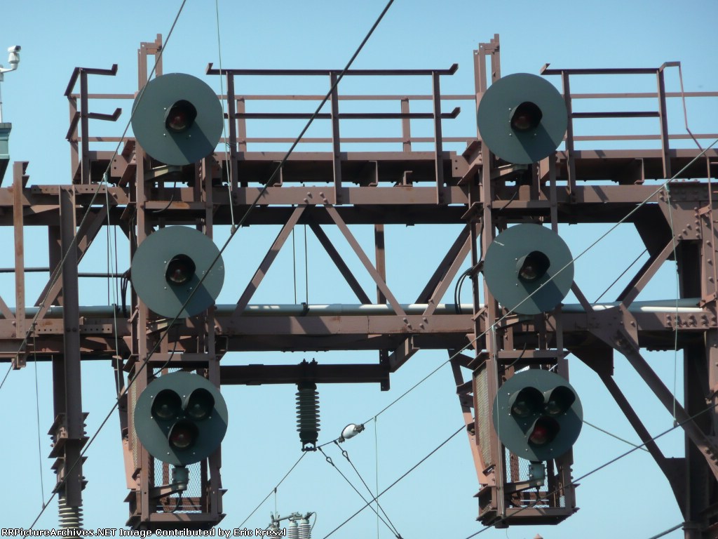 NJ Transit Signals Track 6 and 7 Hoboken NJ