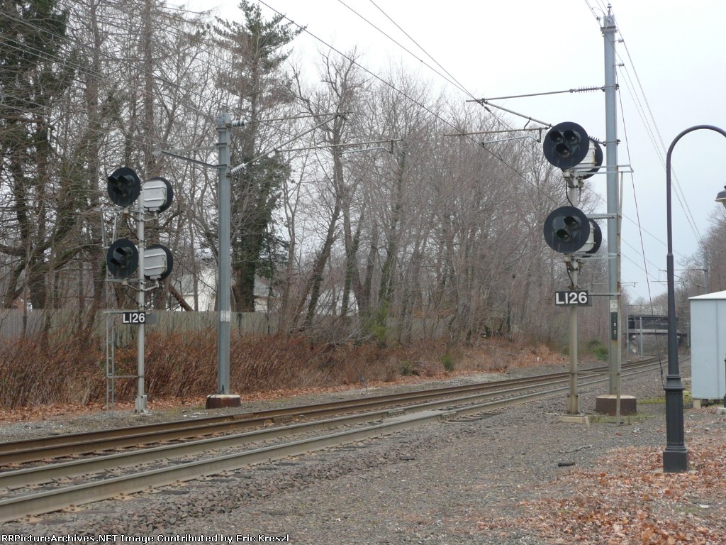 NJ Transit Signal/Milepost 12.6