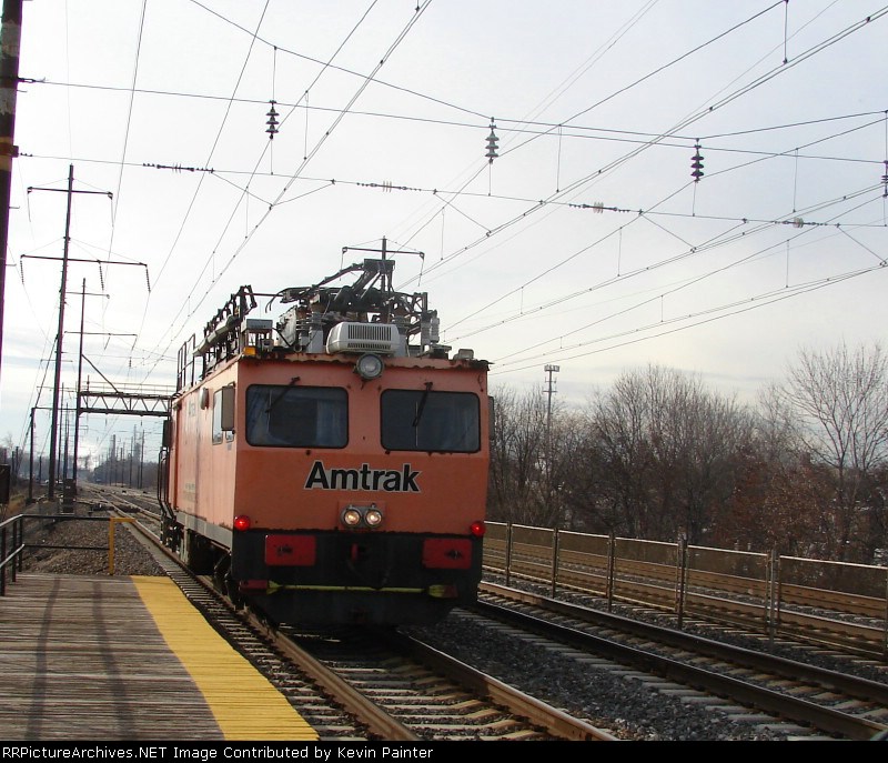 Amtrak Catenary MOW Car