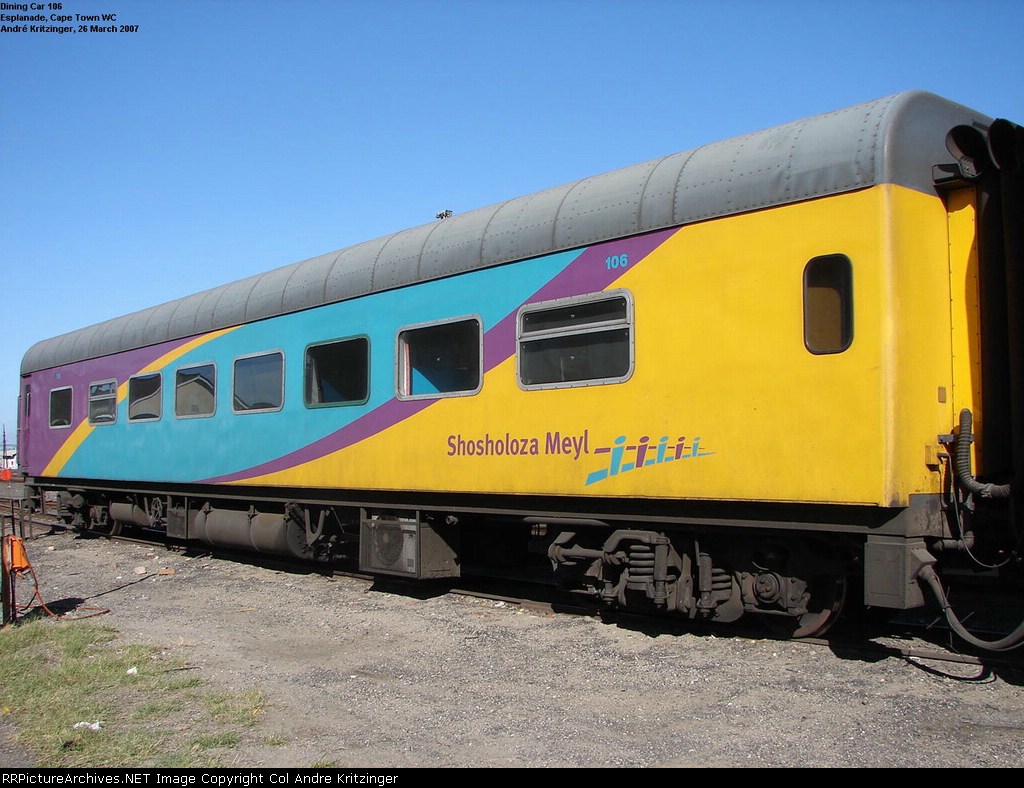 SAR Dining Car (Series 1, Side A)