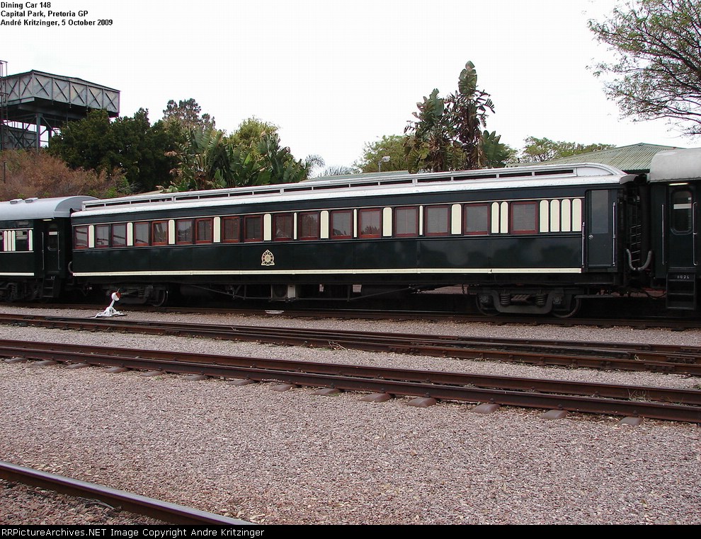 SAR Sheathed Dining Car (Type 1, Side B)