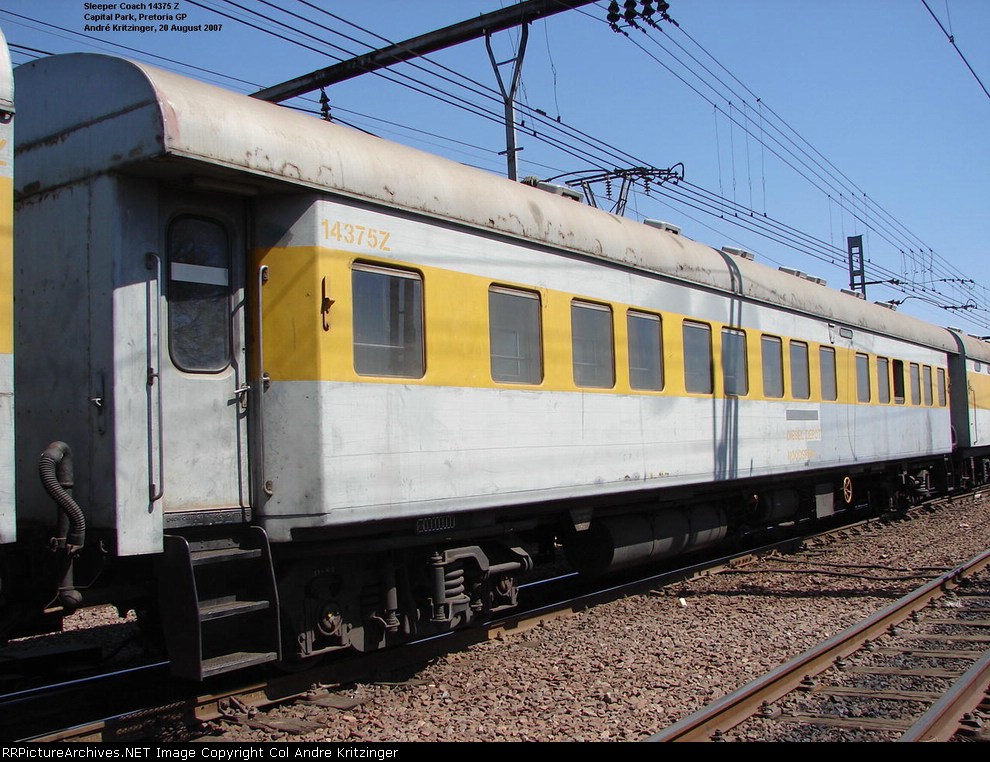 SAR Sleeper Coach (Series 2-1, Type 1, Side B)