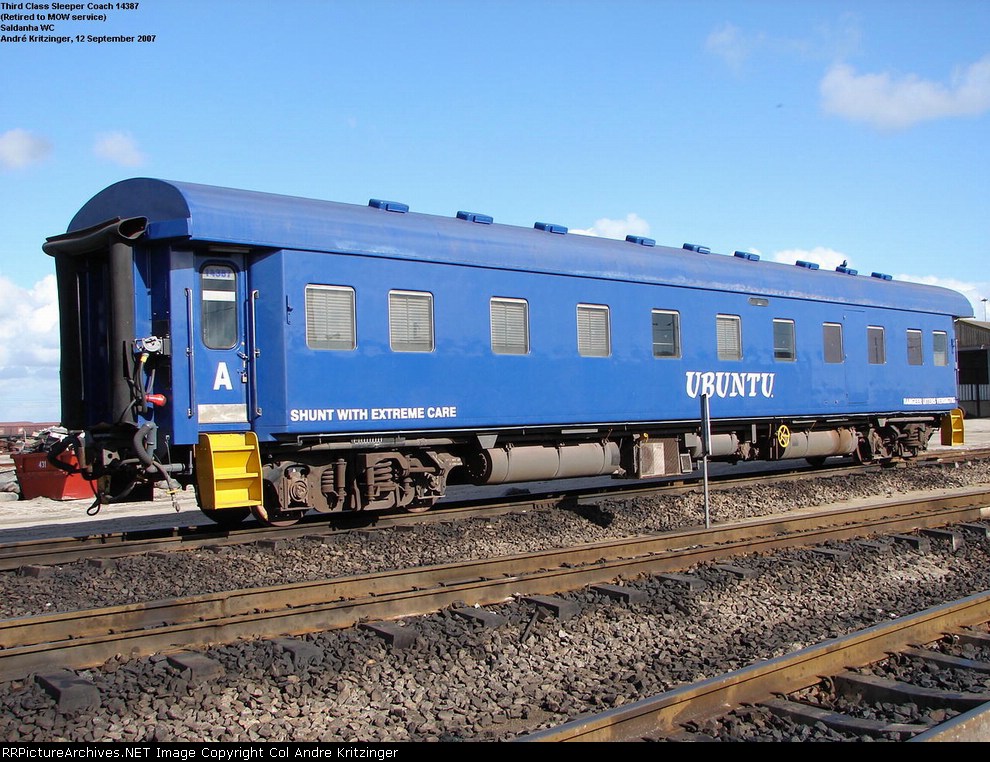 SAR Sleeper Coach (Series 2-3, Side B)