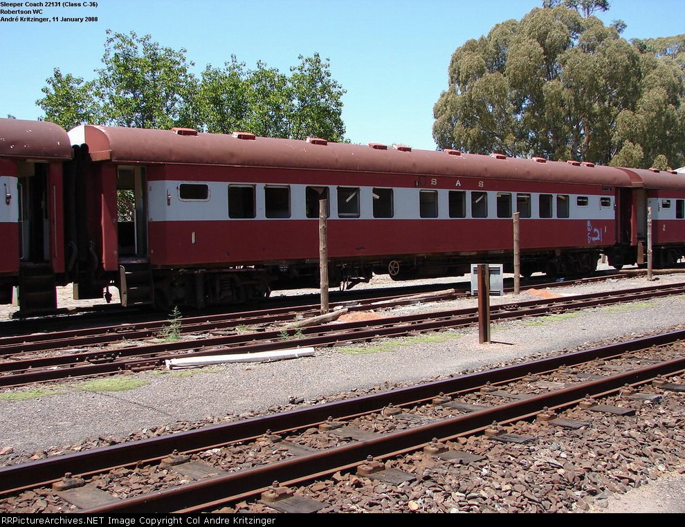SAR Sleeper Coach (Series 2-1, Type 1, Side A)