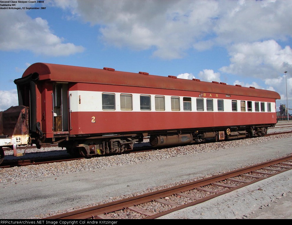 SAR Sleeper Coach (Series 3-1 & 2, Side B)