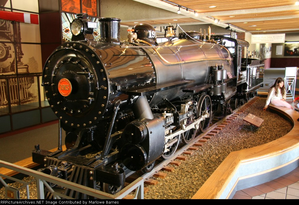 Live steam model built for San Francisco Exposition