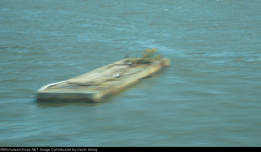 Pier for former 1901 Lackawanna span at West Secaucus-replaced by Upper ...