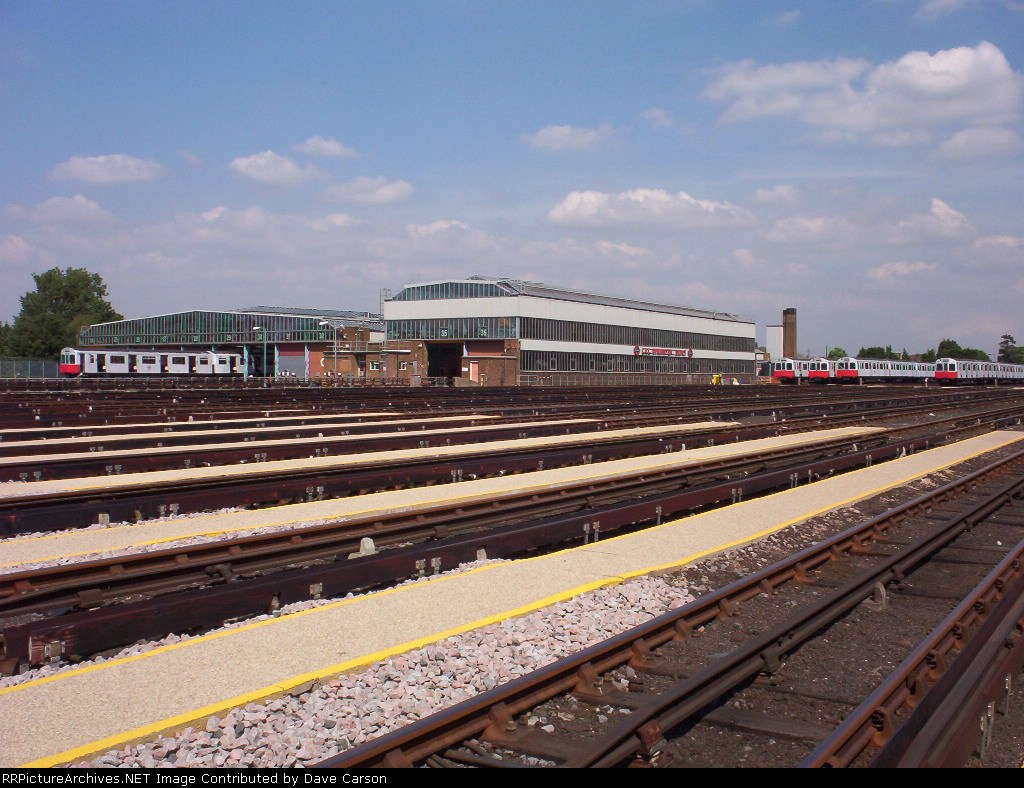 London Underground - District Line, Upminster Depot: Shop. Shed and Yard