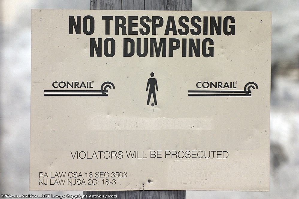 Conrail sign