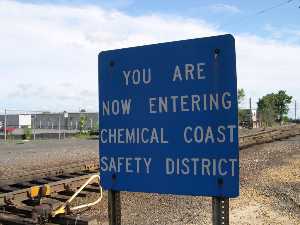 "You Are Now Entering Chemical Coast Safety District