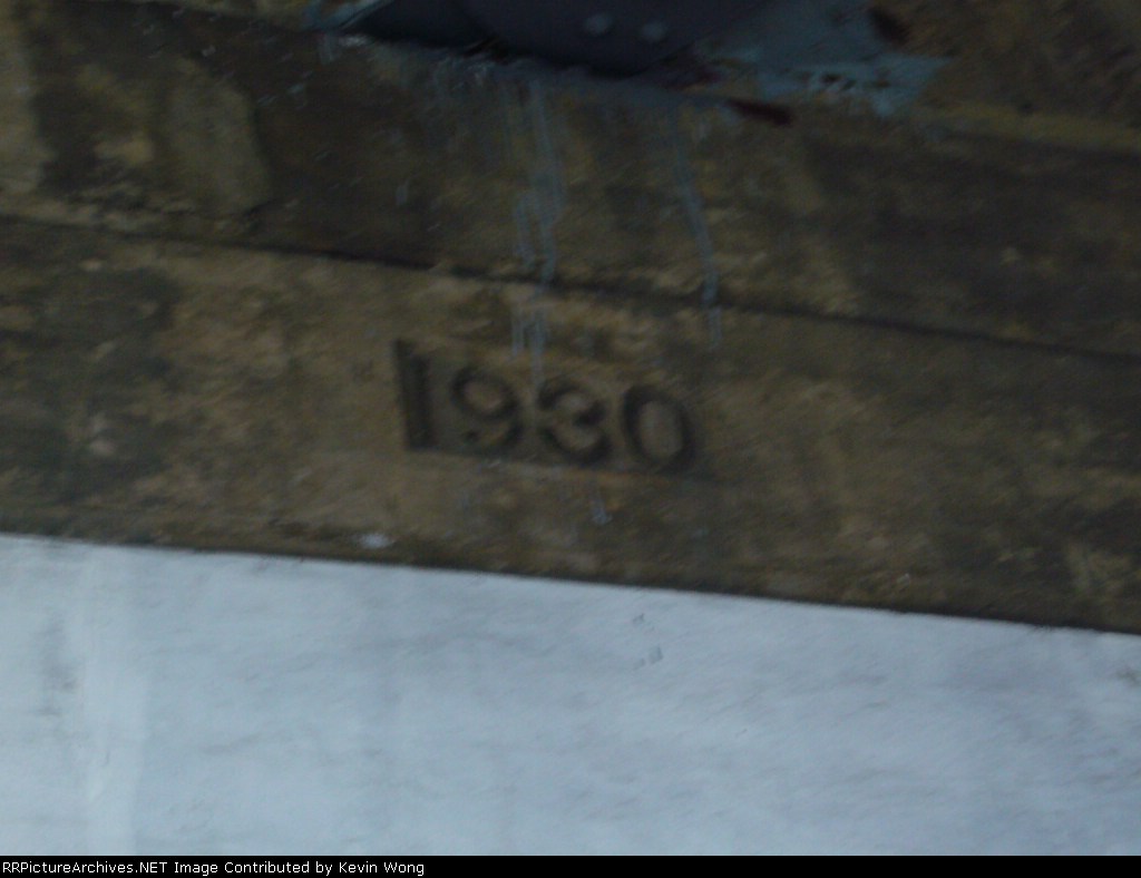 1930 date on overpass