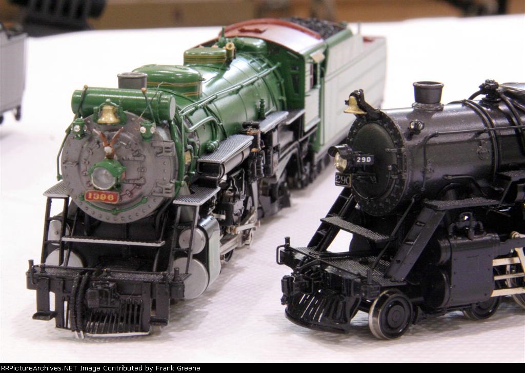 Southern Ps-4 class 4-6-2 1396 and A&WP P class 4-6-2 290 by David Godwin