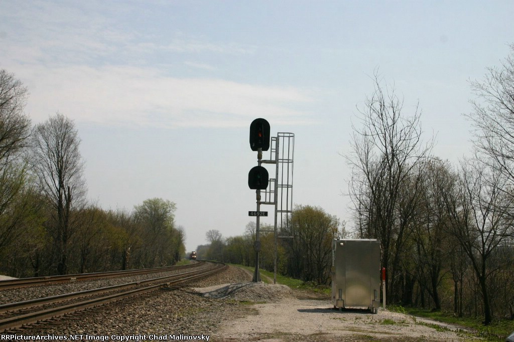 Approach limited on the 469 signals