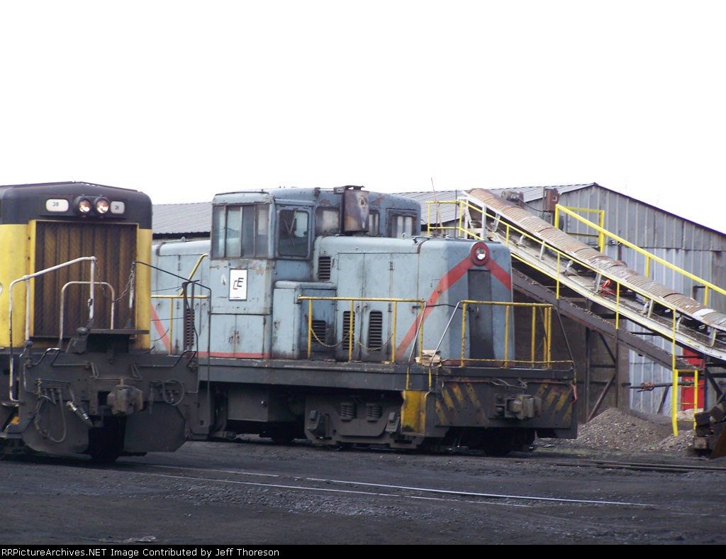 GE 80 ton switcher at Erie Coke Corporation