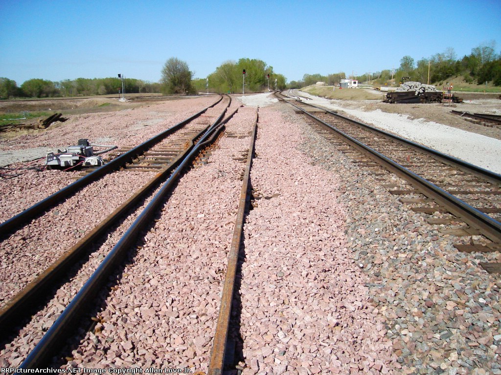 BNSF double track