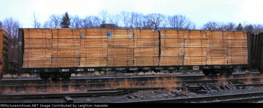 BCIT 871568 with banded lumber load