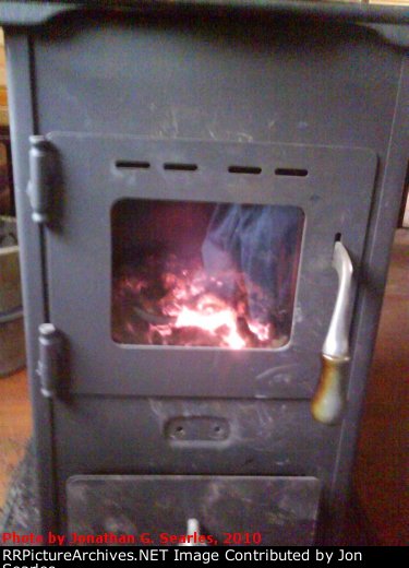 Coal Stove on an Old CSD Passenger Train