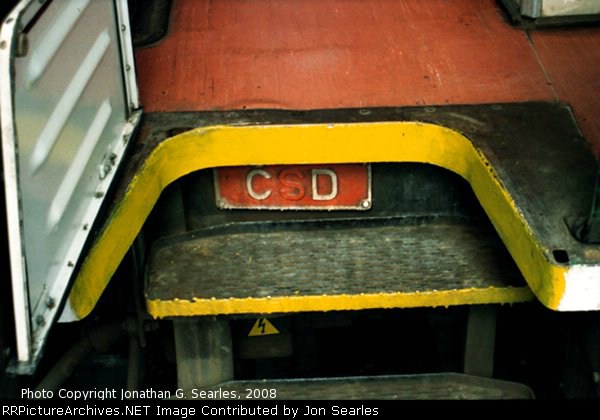 ex-CSD Reporting Marks Plate