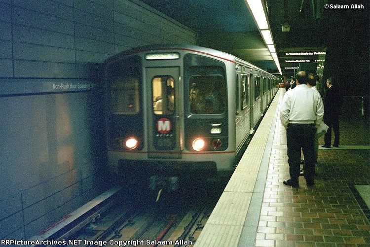 LACMTA Red Line heavy rail subway transit system