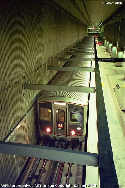 LACMTA Red Line heavy rail subway transit system Los Angeles County Ca