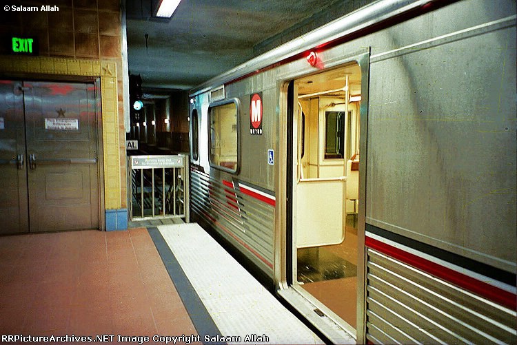 LACMTA Red Line heavy rail subway transit system Los Angeles County Ca