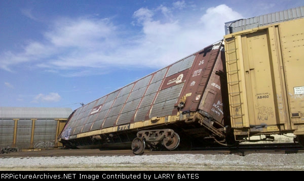 Conrail-UP G.M. Car Derailment