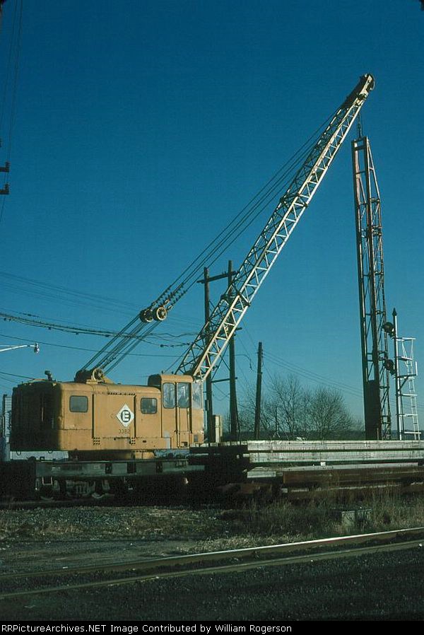 Erie Lackawanna (NYSW) MoW Crane No. 3382