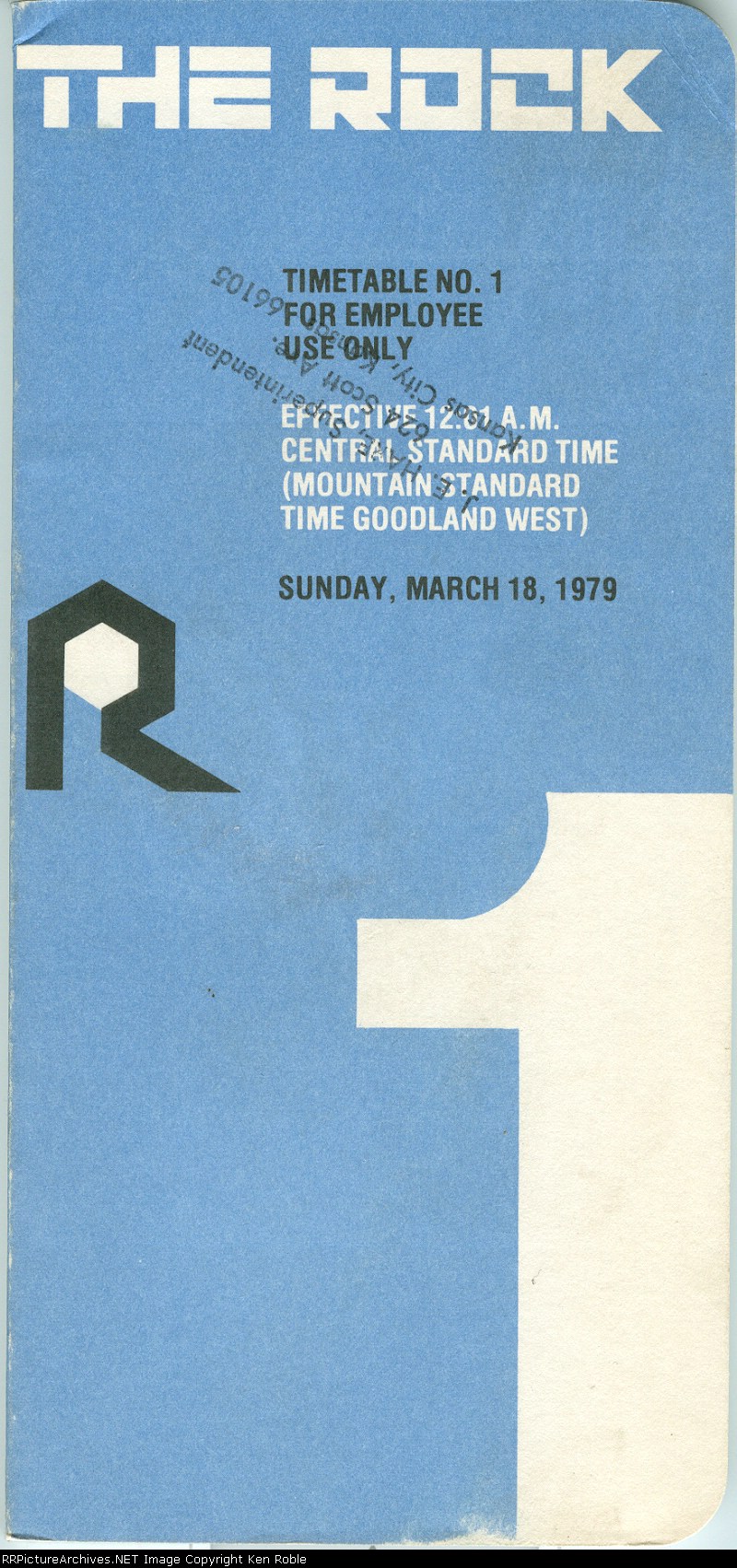 Final "THE ROCK" System time table