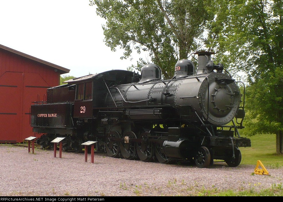 Copper Range Railway 29
