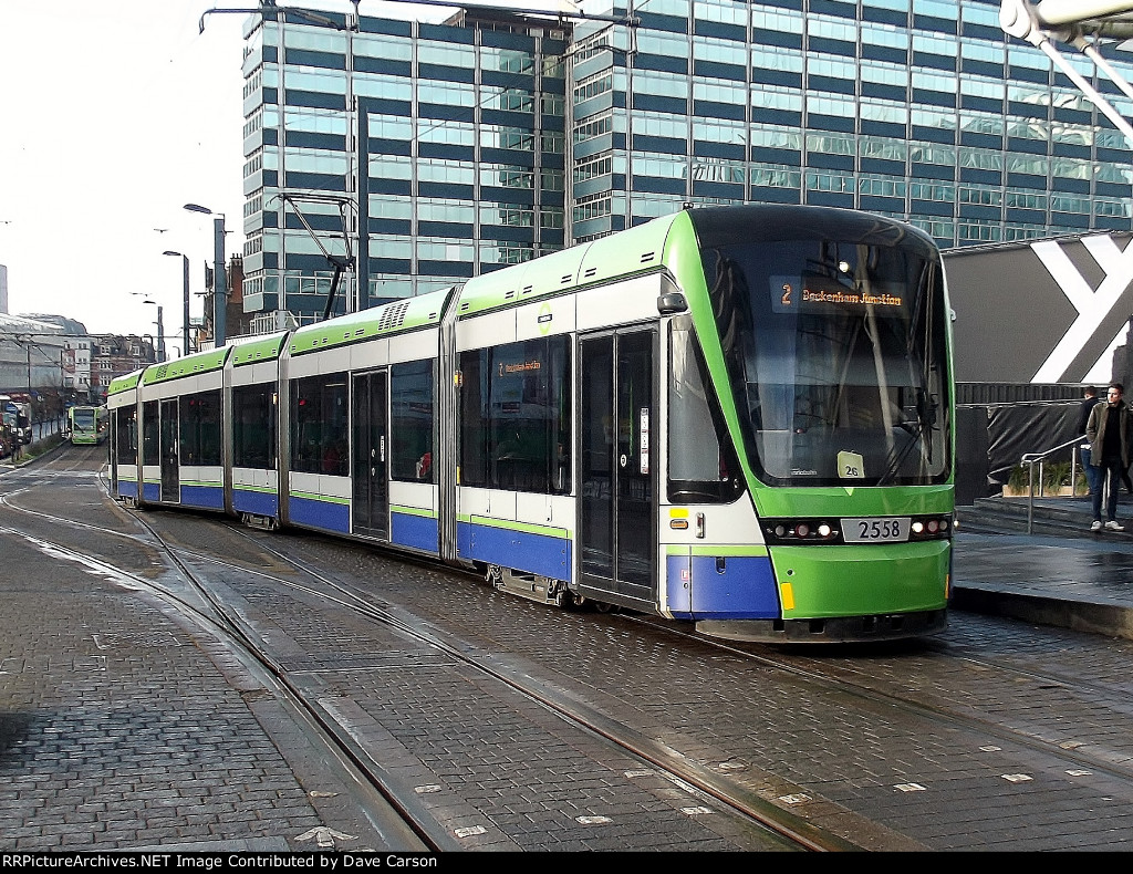 Stadler Variobahn 2558 at East Croydon